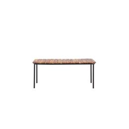 ebuy24 Gartentisch Penh Natur 65 x 100 cm | Gr.: onesize