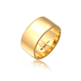 Elli Ring 925 Sterling Silber in Gold | Gr.: 50
