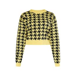 ROCKEASY Damen Pullover in GELB | Gr.: XL