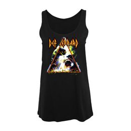 F4NT4STIC Tanktop Def Leppard Hysteria in schwarz | Gr.: 4XL