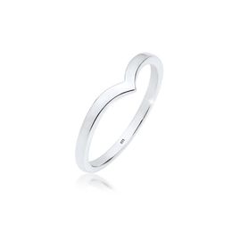 Elli Ring 925 Sterling Silber Geo in Silber | Gr.: 52
