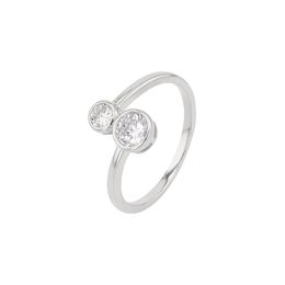 NOELANI Ring Silber 925, rhodiniert in Silber | Gr.: 54