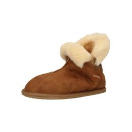 Shepherd Hausschuhe in Cognac | Gr.: 40