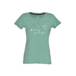 Gipfelglück Baumwoll-Tshirt FRIEDA in Malachite Green | Gr.: 48