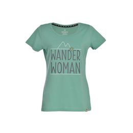 Gipfelglück Baumwoll-Tshirt CARLOTTA in Malachite Green | Gr.: 48