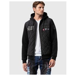 Cipo & Baxx Cipo & Baxx Jacke in BLACK | Gr.: XL
