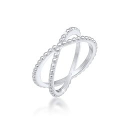 Elli Ring 925 Sterling Silber Kugel in Silber | Gr.: 54