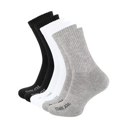 Stark Soul&reg; Stark Soul Sportsocken 6 Paar, mit FROTTEESOHLE in schwarz/weiss/grau | Gr.: 43-46