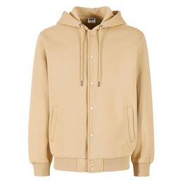 Urban Classics Zip-Kapuzenpullover in unionbeige | Gr.: S