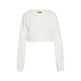 ebeeza Damen Pullover in WOLLWEISS | Gr.: M