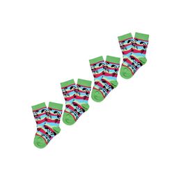 Unabux Freizeitsocken Prints in STRIPED RABBIT | Gr.: 13-15
