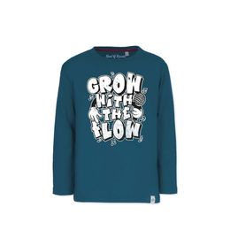 Band of Rascals Longsleeves " Grown " in petrol | Gr.: 122/128