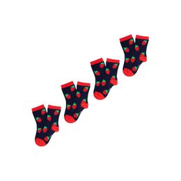 Unabux Freizeitsocken Prints in TINY STRAWBERRY | Gr.: 16-18