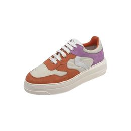 Voile Blanche Leder-Sneakers in Orange/ Lila/ Wei&szlig; | Gr.: 40