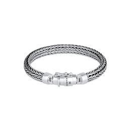 Kuzzoi Armband 925 Sterling Silber Twisted in Silber | Gr.: 23 cm