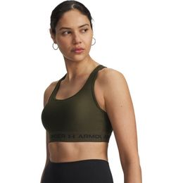 Under Armour Sport-BH "Crossback Mid Bra" in Grün | Gr.: XS