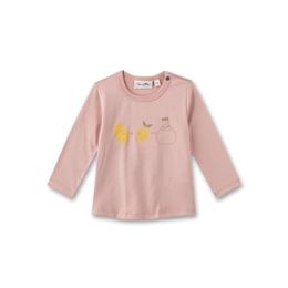 Sanetta Langarmshirt in Rosa | Gr.: 80