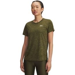 Under Armour Sportshirt "Tech SSC-Twist" in Gr&uuml;n | Gr.: S