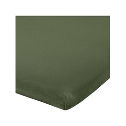 REDBEST Single-Jersey Topper-Spannbettlaken Denver in tanne | Gr.: 90x190 cm - 100x200 cm