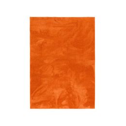 Pergamon Kinderteppich Super Soft Hochflor Silky Kids in Orange | Gr.: 160x230cm