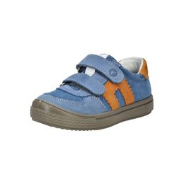 Ricosta Leder-Sneakers in Blau/ Orange | Gr.: 28