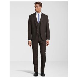 Steffen Klein Anzug Slim-Fit in braun 2 | Gr.: 52