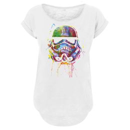 F4NT4STIC Long Cut T-Shirt Star Wars Stormtrooper in wei&szlig; | Gr.: S