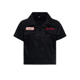 Queen Kerosin Workwear Hemdbluse Redondo Beach Speed Queens in schwarz | Gr.: L
