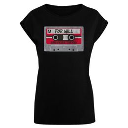 F4NT4STIC T-Shirt Stranger Things Cassette For Will in schwarz | Gr.: 5XL