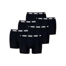 Puma Boxershort 6er Pack in Schwarz/Weiß | Gr.: M