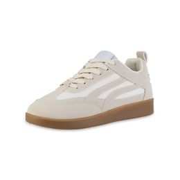VAN HILL Sneaker Low Alexandra in Beige | Gr.: 37