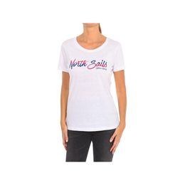 North Sails Shirt in White | Gr.: XL