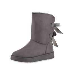 VAN HILL Winter Boots Freya in Grau | Gr.: 37