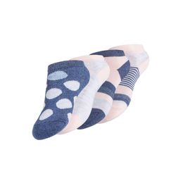 Cotton Prime 8 Paar Kinder Sneaker Socken DOTS & STRIPES in Bunt | Gr.: 31-34