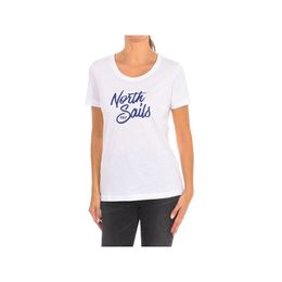 North Sails Shirt in White | Gr.: L