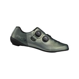 Shimano Rennrad - Fahrradschuhe SH-RC703 WIDE in gr&uuml;n | Gr.: 48