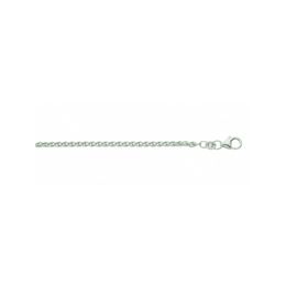Adeli&aacute;s Damen 925 Silber Zopf Halskette &Oslash; 1,7 mm in silber | Gr.: 45 cm