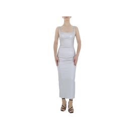 Ital-Design Kleid in Silber | Gr.: XS