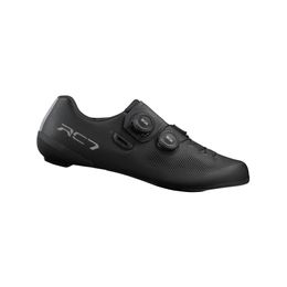 Shimano Rennrad - Fahrradschuhe SH-RC703 WIDE in schwarz | Gr.: 47
