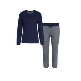 Comazo Schlafanzug lang in Marine | Gr.: 140
