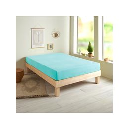Traumschlaf Spannbettlaken Single Jersey in hellblau | Gr.: 90x210 cm -100x220 cm