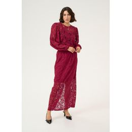 Kaffe Langarm-Bluse KAlanice Loose fit in Rumba Red | Gr.: L