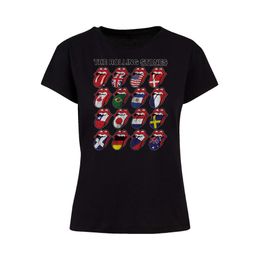 F4NT4STIC Ladies Box Tee The Rolling Stones Voodoo Lounge Tongues in schwarz | Gr.: M
