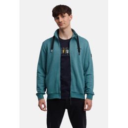 Ragwear Sweatjacke 'JETTRY' in blau | Gr.: L