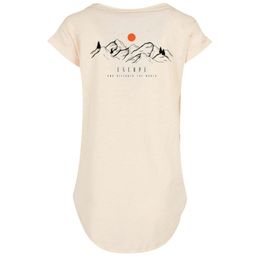 F4NT4STIC Long Cut T-Shirt Discover the world in Whitesand | Gr.: XS