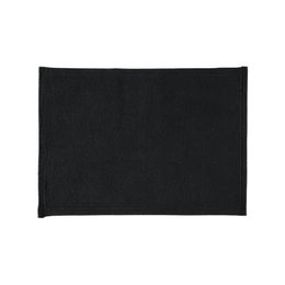Rhomtuft Badematten Plain schwarz - 15 in schwarz - 15 | Gr.: 70 x 120 cm