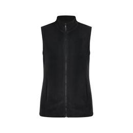 Swirly Damen Weste in Schwarz | Gr.: XXL