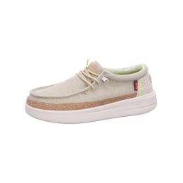 Fusion Leinenschuh in Gr&uuml;n | Gr.: 42