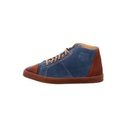 Franz Gustav Sportliche Schn&uuml;rschuhe in Blau | Gr.: 41