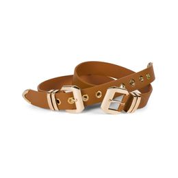 styleBREAKER Gürtel in Cognac | Gr.: 85